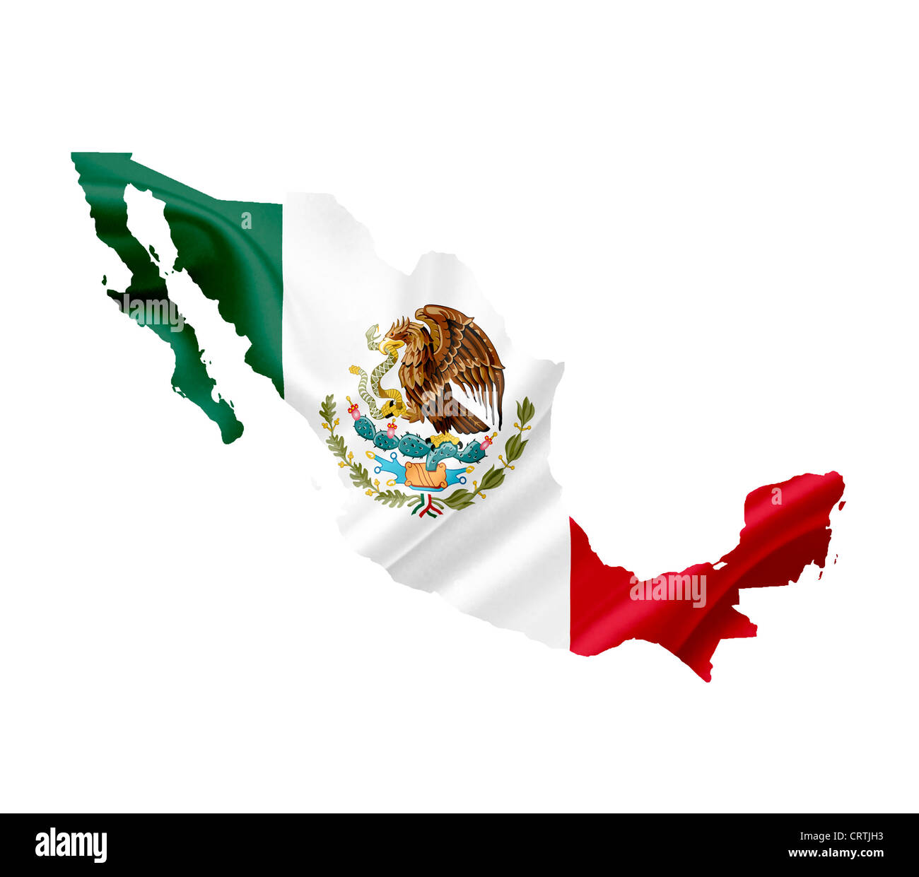 Mappa della repubblica del messico Immagini senza sfondo e Foto Stock ...