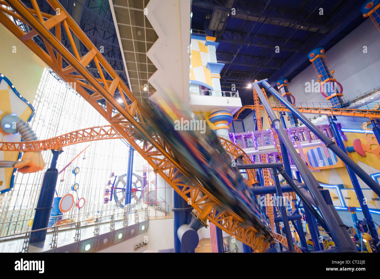 Cosmo World theme park in Berjaya Times Square shopping mall, Kuala ...