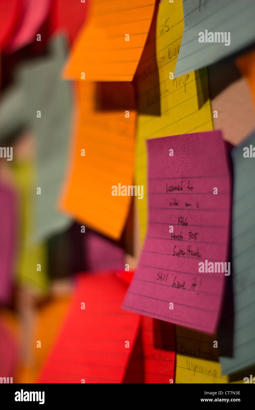 Sticky note immagini e fotografie stock ad alta risoluzione - Alamy
