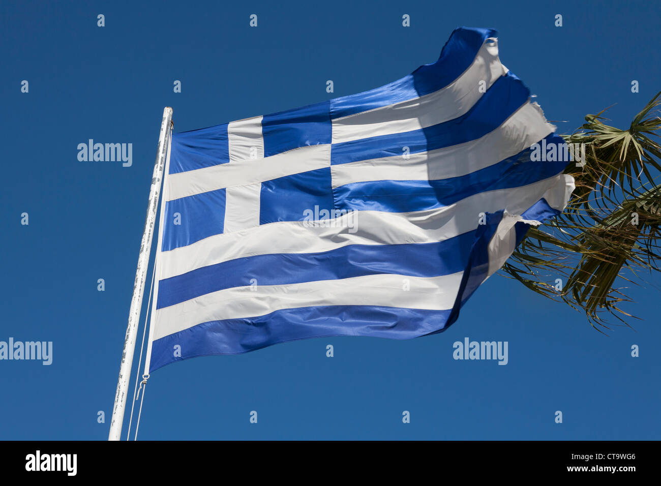 Simbolismo della bandiera greca immagini e fotografie stock ad alta ...