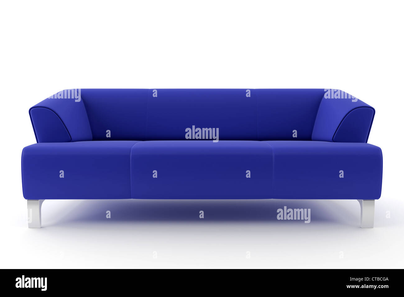 Divano blu immagini e fotografie stock ad alta risoluzione - Alamy