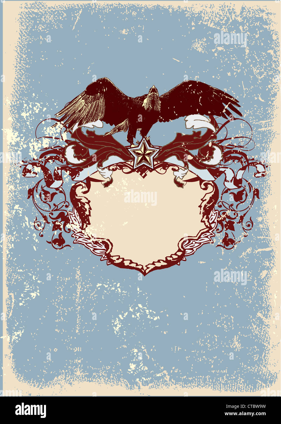 Stylized eagle immagini e fotografie stock ad alta risoluzione - Alamy