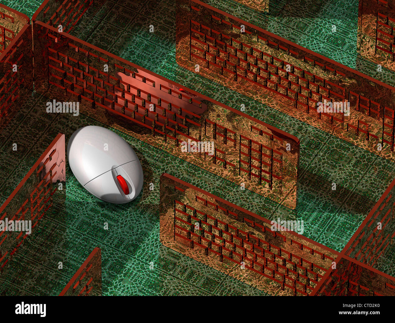 Mouse maze immagini e fotografie stock ad alta risoluzione - Alamy