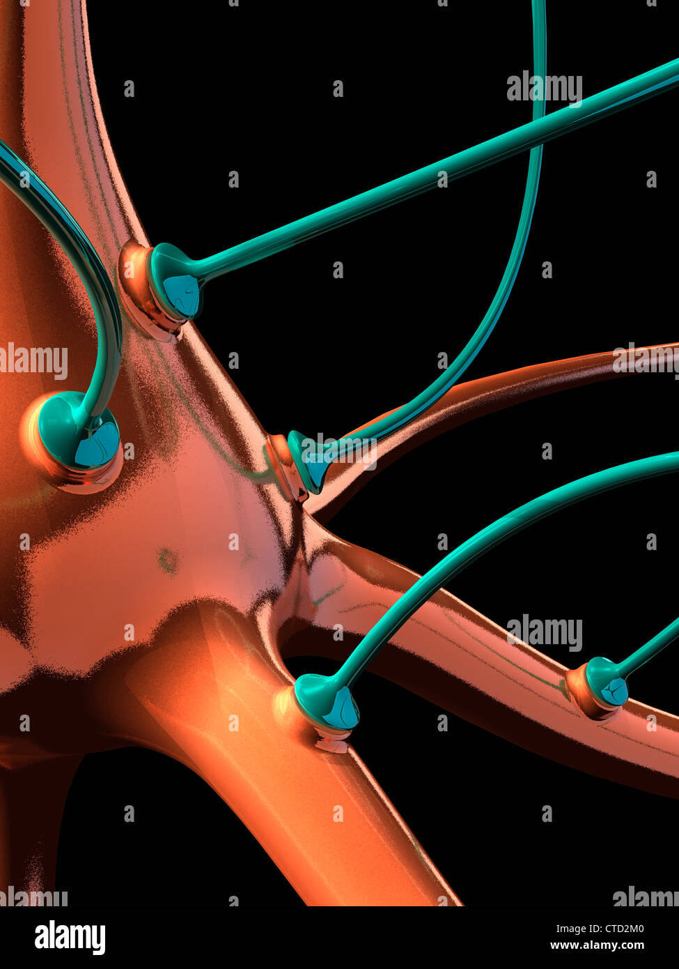 Neurone disegno immagini e fotografie stock ad alta risoluzione - Alamy