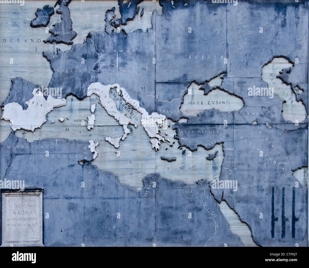 Mappa di roma antica immagini e fotografie stock ad alta risoluzione ...