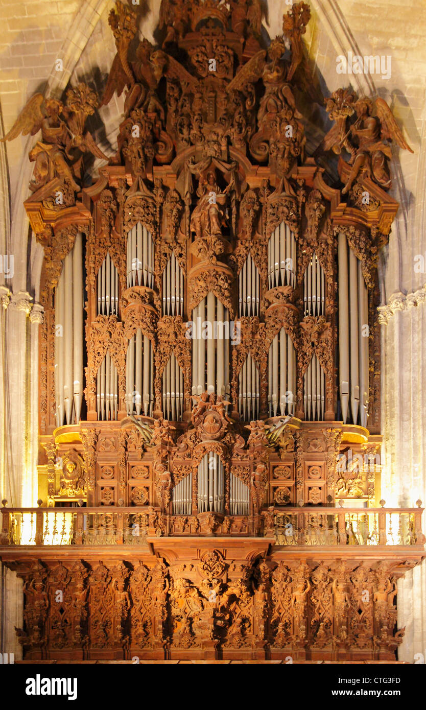 Organo della cattedrale di siviglia immagini e fotografie stock ad alta ...