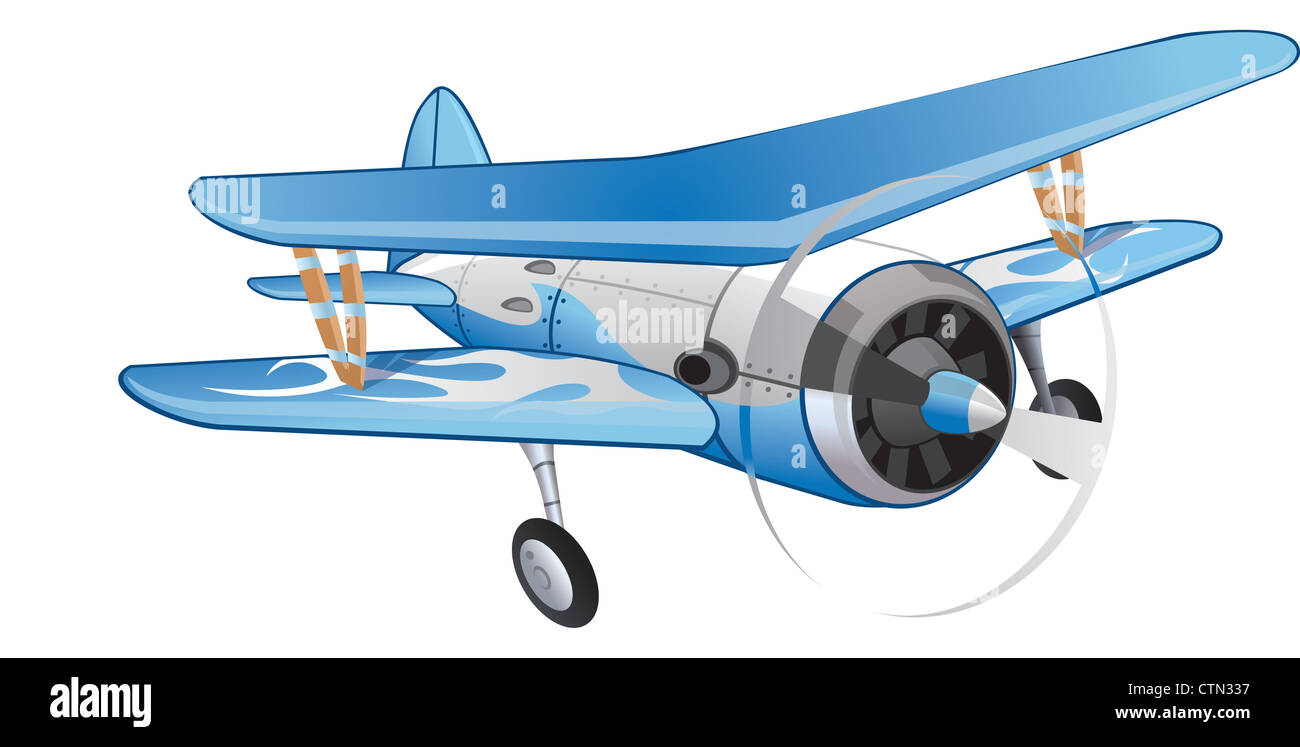 Aereo biplano disegno immagini e fotografie stock ad alta risoluzione ...