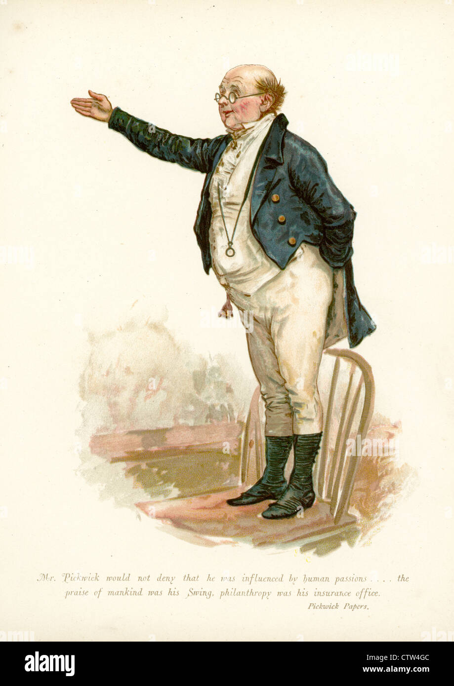Mr samuel pickwick immagini e fotografie stock ad alta risoluzione - Alamy