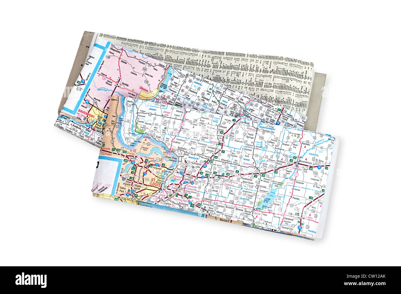 Cartina stradale immagini e fotografie stock ad alta risoluzione - Alamy