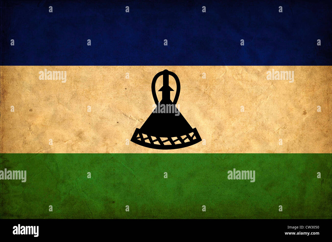 Bandiera lesothian immagini e fotografie stock ad alta risoluzione - Alamy