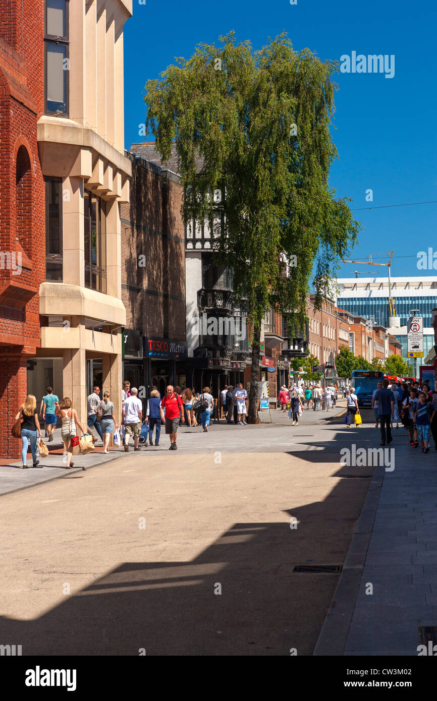 Centro città exeter immagini e fotografie stock ad alta risoluzione - Alamy