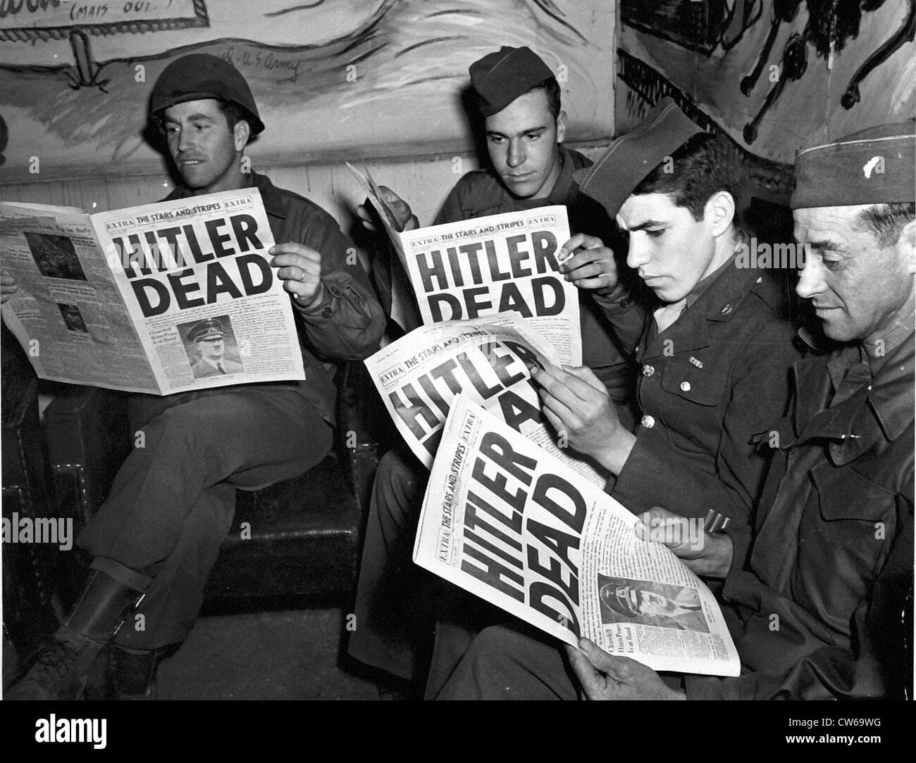 La morte adolf hitler annunciata da immagini e fotografie stock ad alta ...