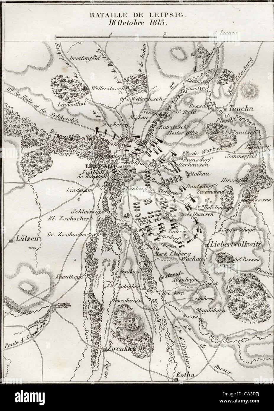 Mappa Di Lipsia Immagini e Fotos Stock - Alamy