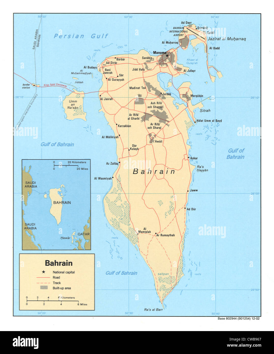 Bahrain map immagini e fotografie stock ad alta risoluzione - Alamy