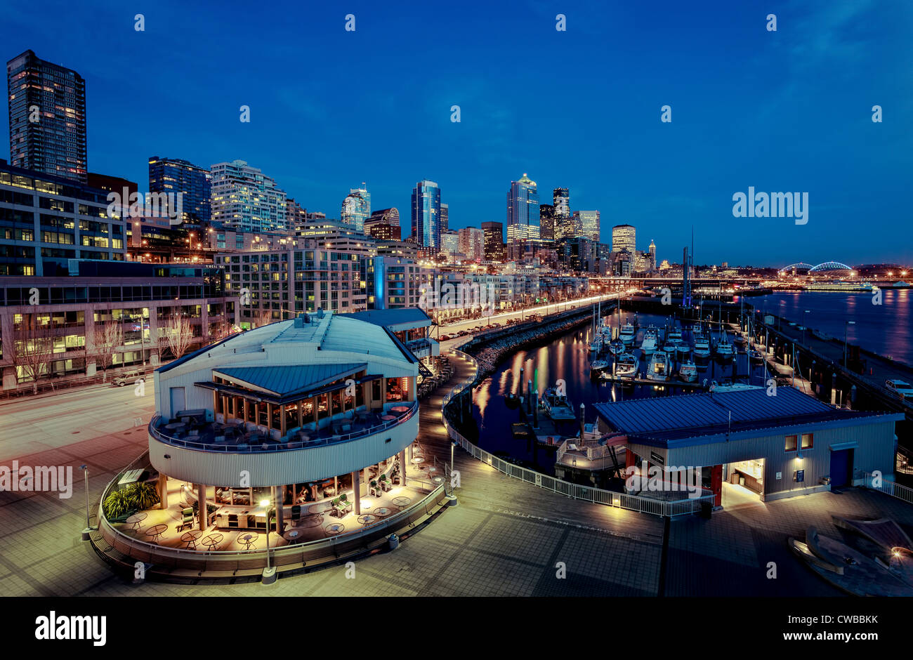 Bell street pier immagini e fotografie stock ad alta risoluzione - Alamy