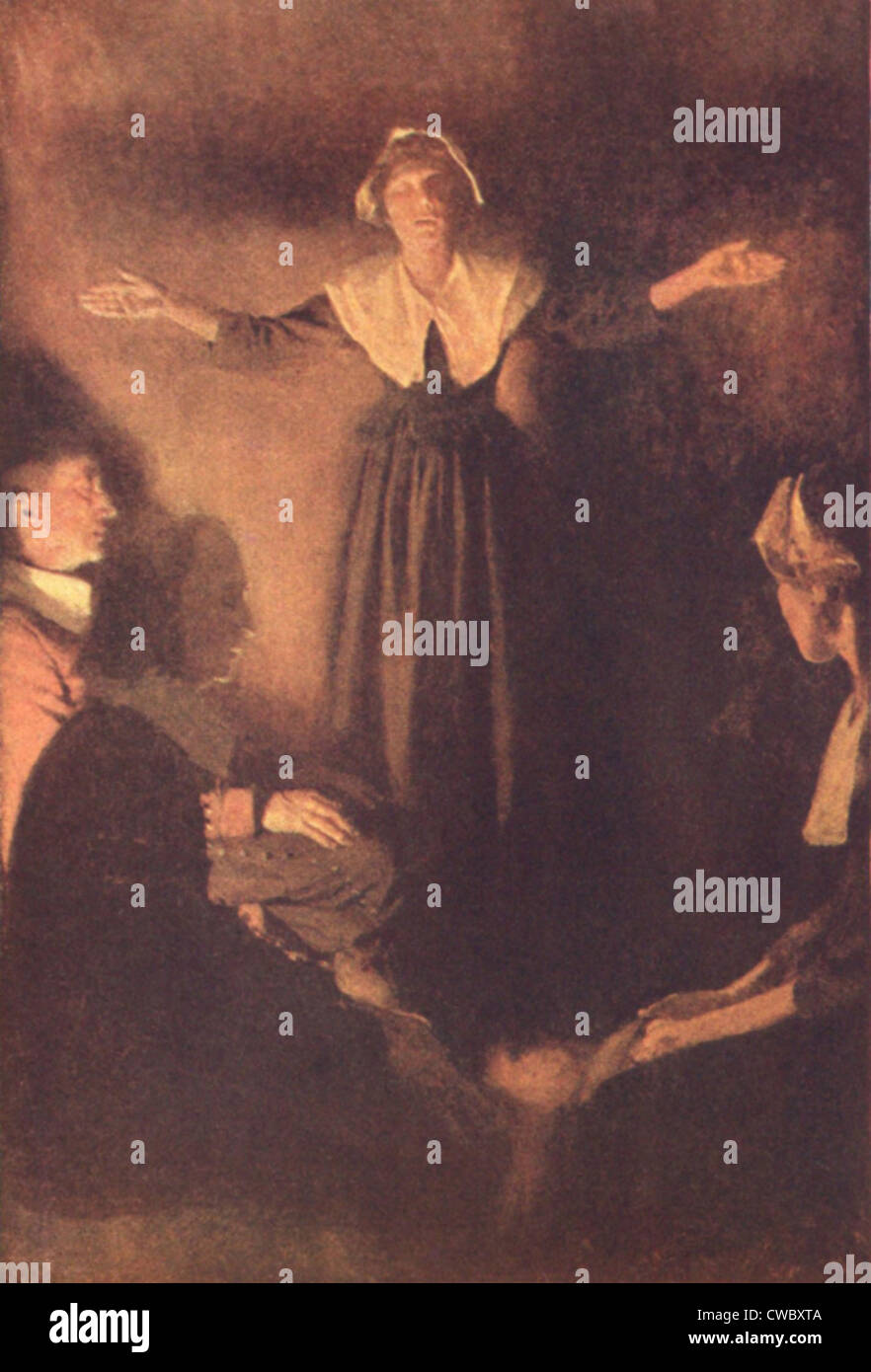Salem processo alle streghe. Salem magistrati esaminare di Rebecca ...