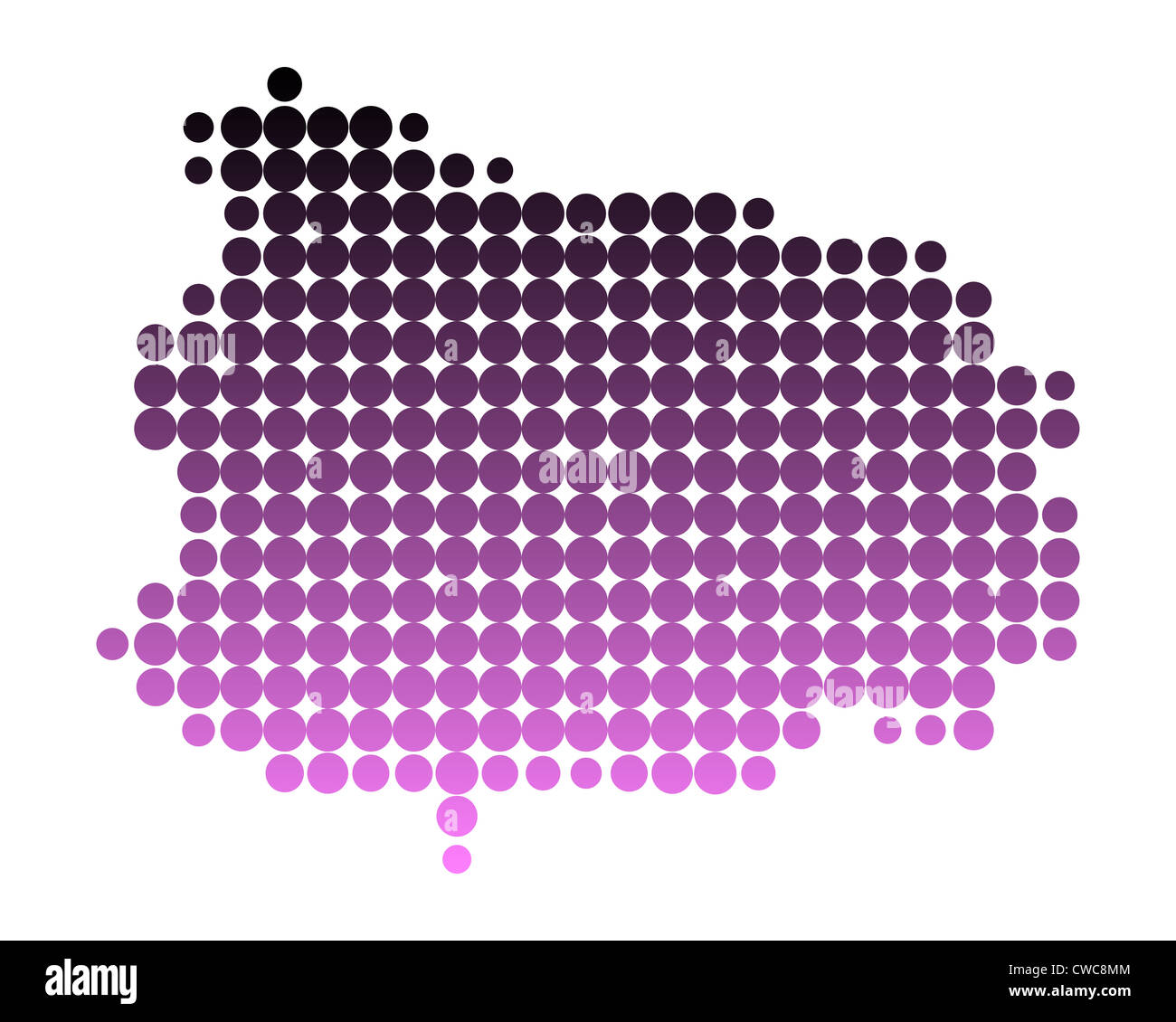 Mappa dell'isola di ischia immagini e fotografie stock ad alta ...