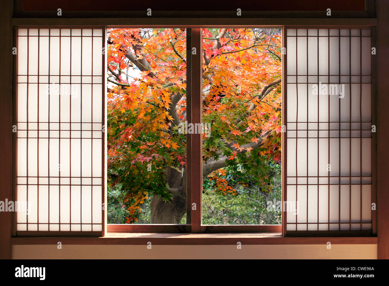Shoji porta scorrevole immagini e fotografie stock ad alta risoluzione ...