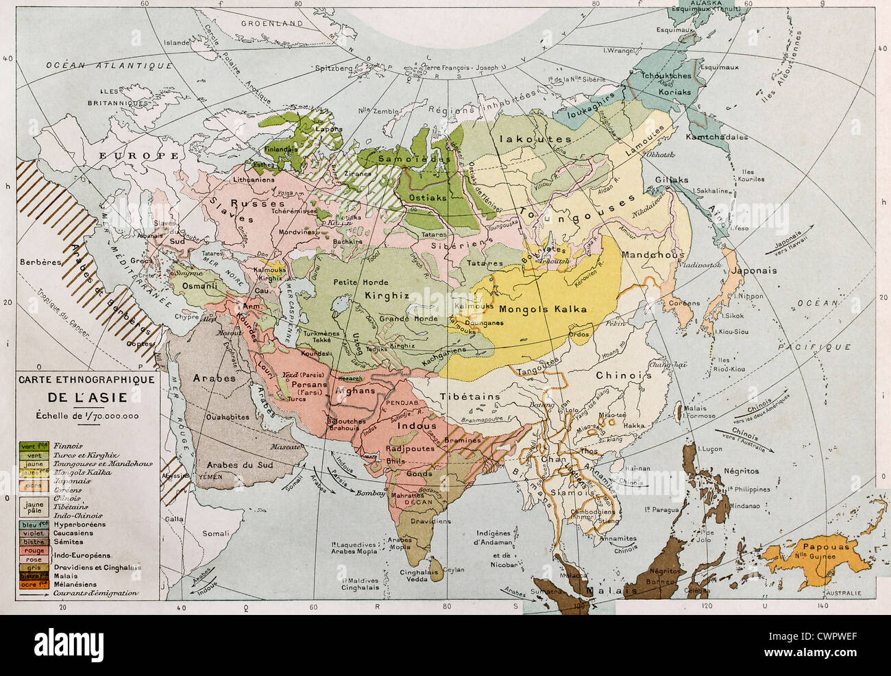 Asia cartina immagini e fotografie stock ad alta risoluzione - Alamy