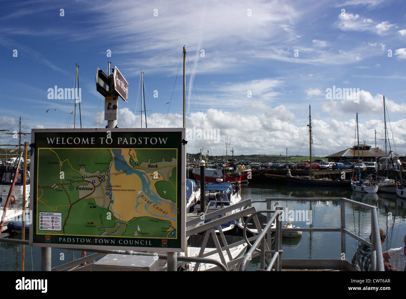 Mappa di padstow immagini e fotografie stock ad alta risoluzione - Alamy