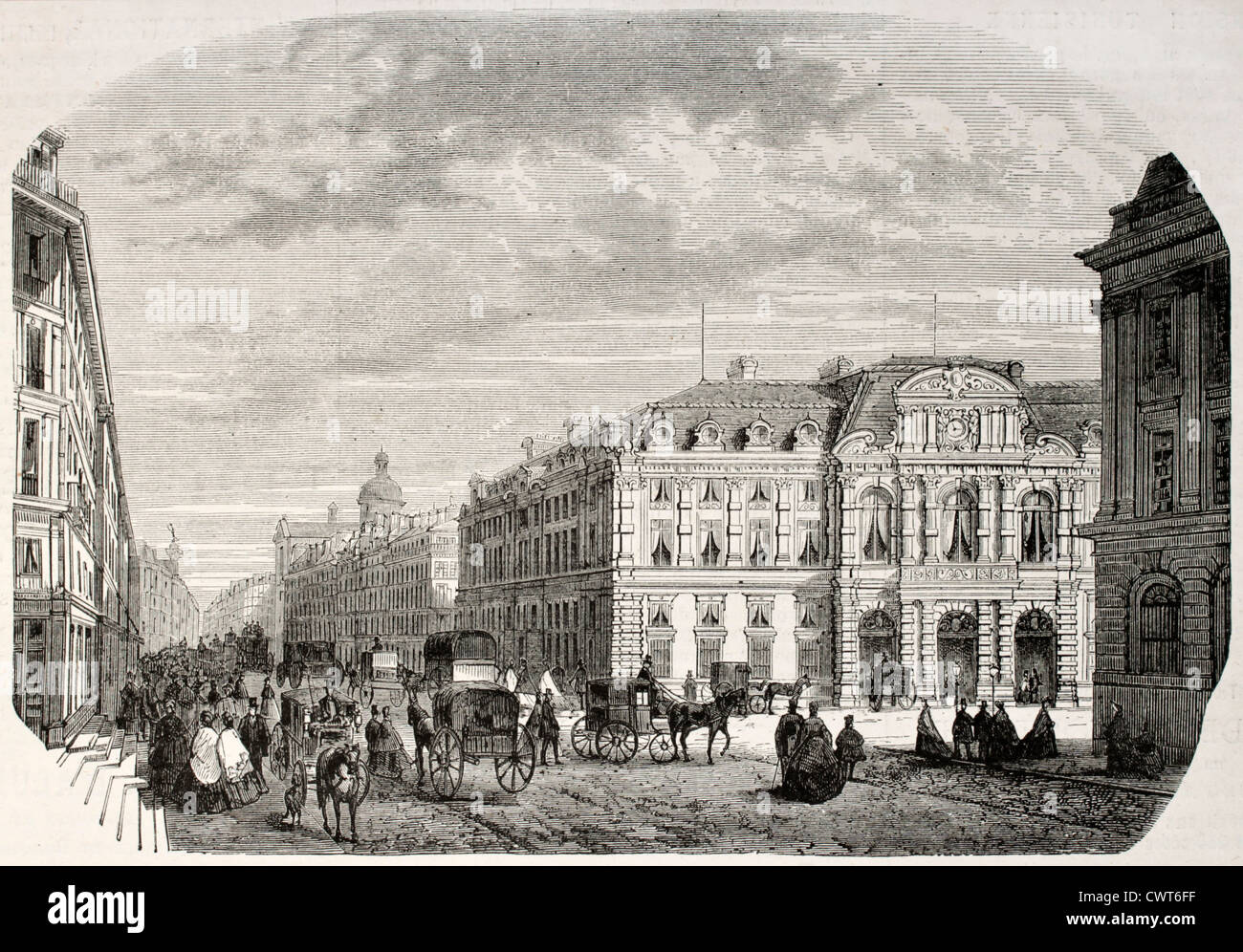 Architettura del barone haussmann immagini e fotografie stock ad alta ...