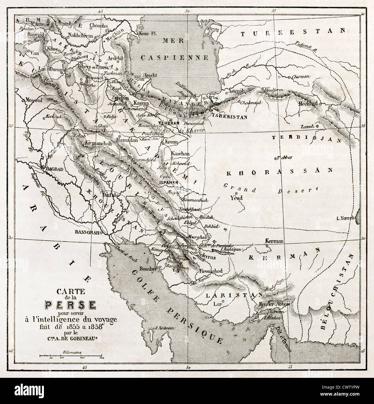 Persia map immagini e fotografie stock ad alta risoluzione - Alamy