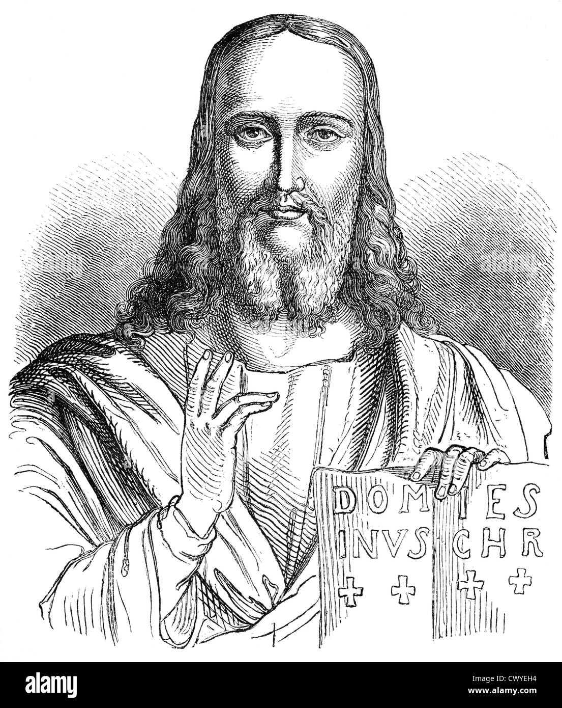 Gesù di Nazaret o Gesù Cristo Foto stock - Alamy