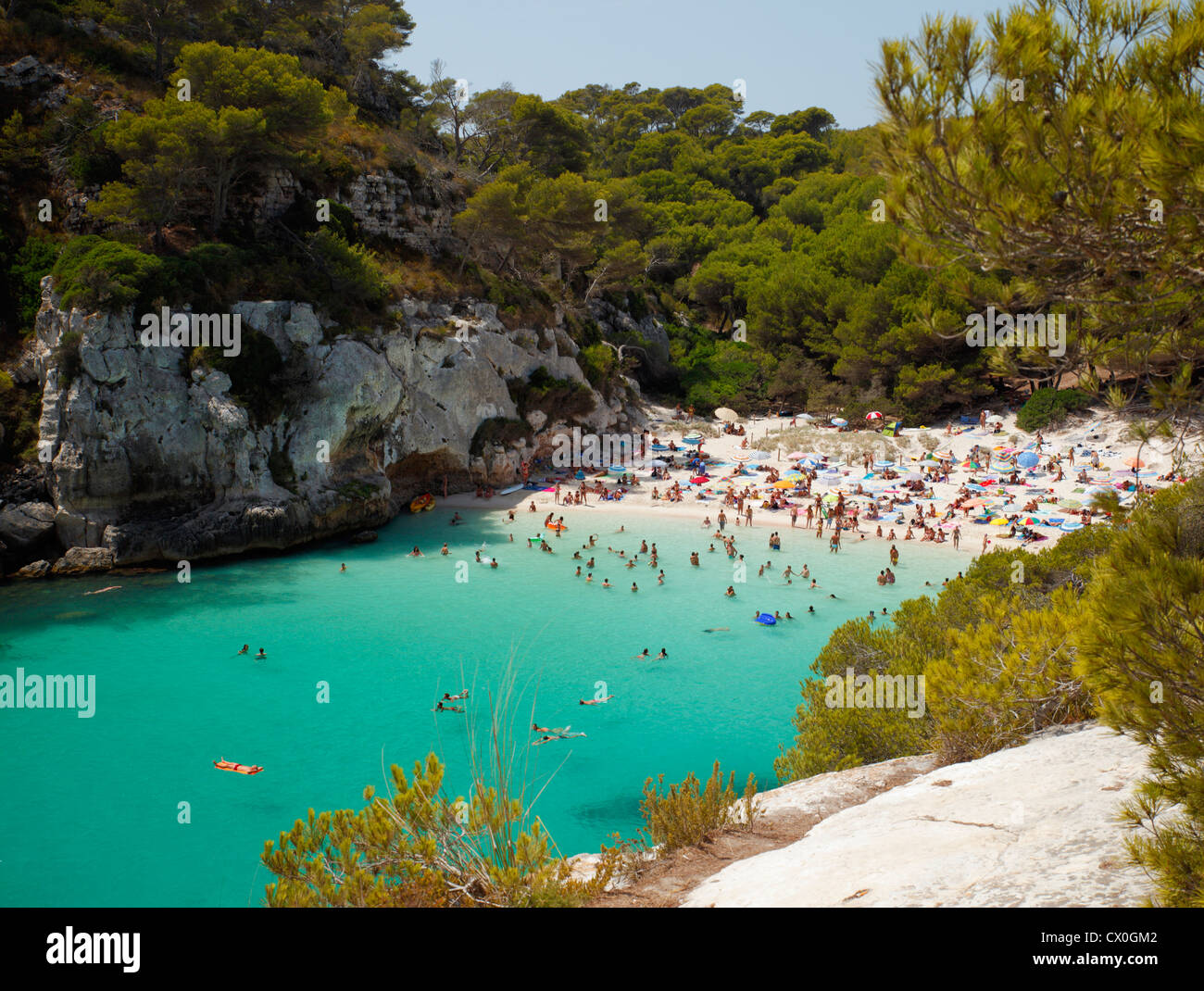 Cala macarelleta beach immagini e fotografie stock ad alta risoluzione ...