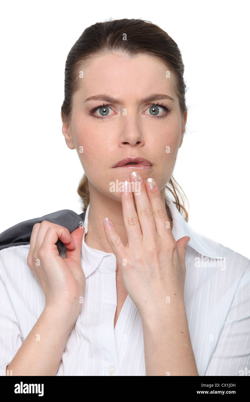 Temere dubbio incertezza immagini e fotografie stock ad alta ...