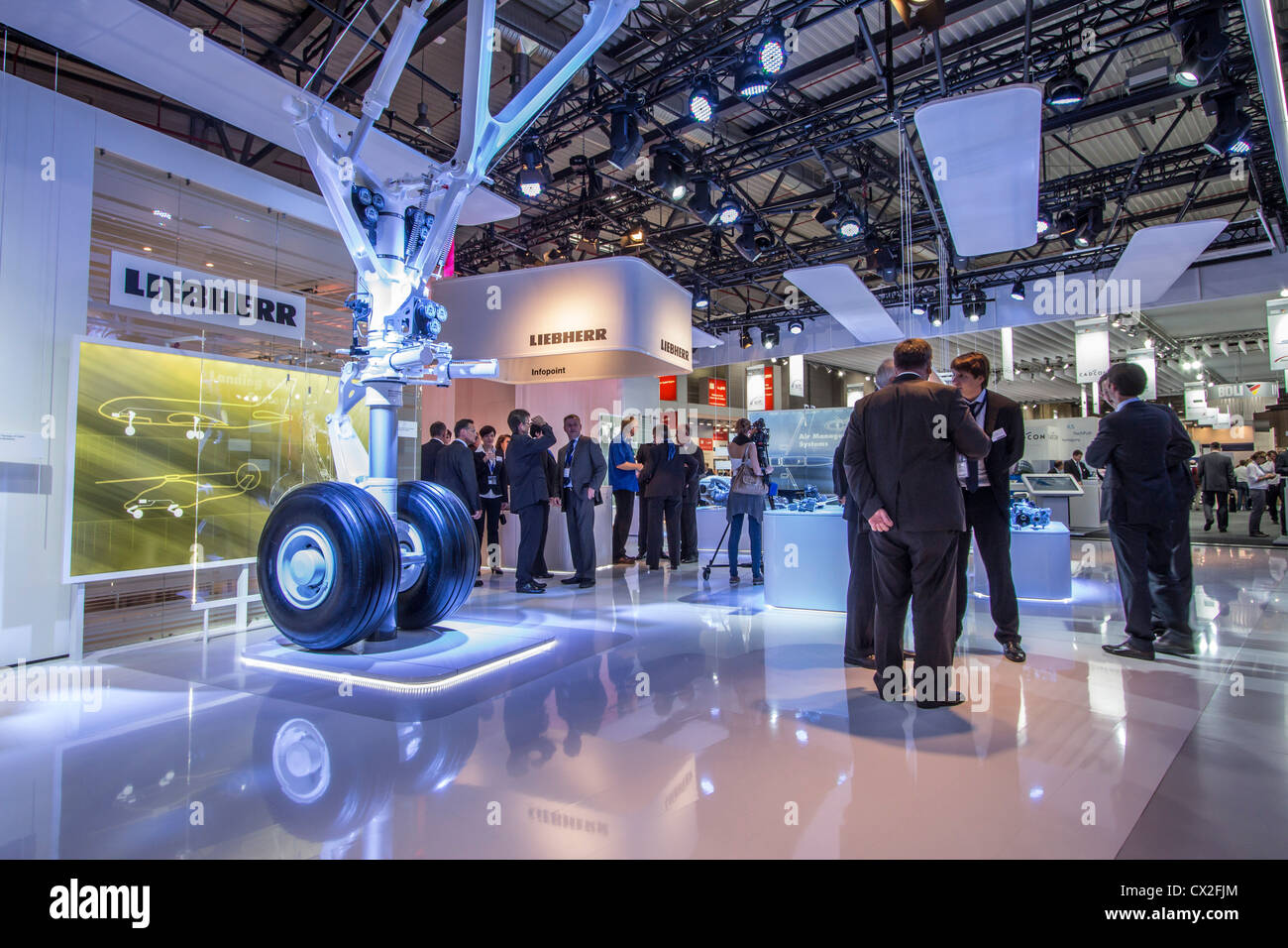 Mostra aerospaziale internazionale liebherr immagini e fotografie stock ...