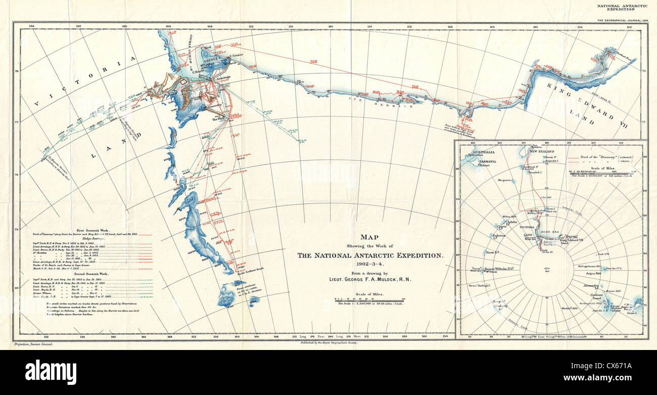 Antarctica map immagini e fotografie stock ad alta risoluzione - Alamy