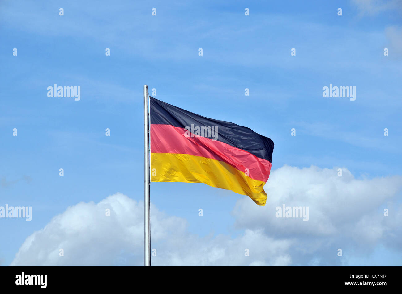 Deutschlands flagge immagini e fotografie stock ad alta risoluzione - Alamy