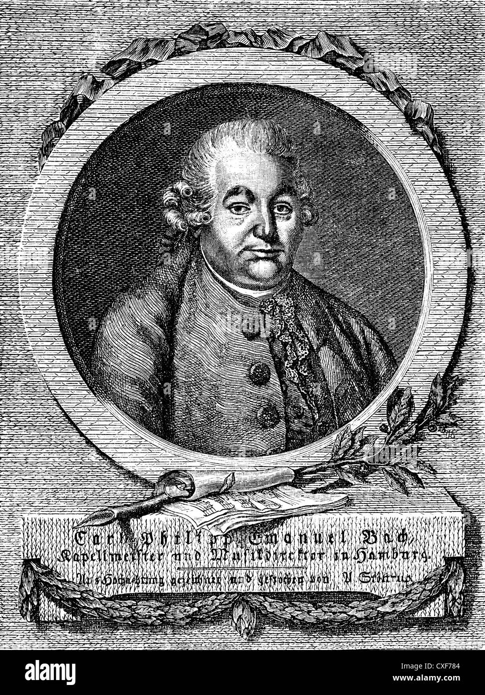 Carl Philipp Emanuel Bach, 1714 - 1788, un compositore tedesco del ...