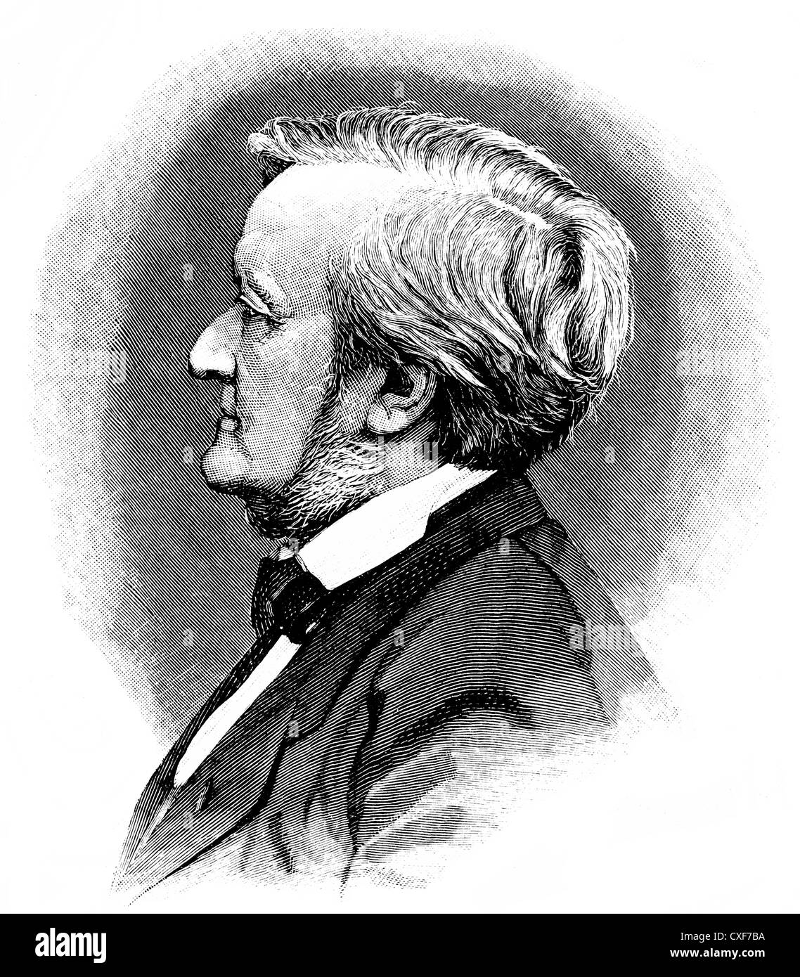 Wilhelm richard wagner 1813 1883 compositore tedesco immagini e ...