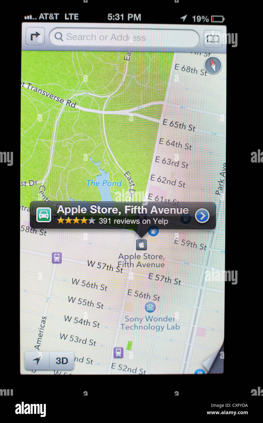 Mappe di apple new york city immagini e fotografie stock ad alta ...