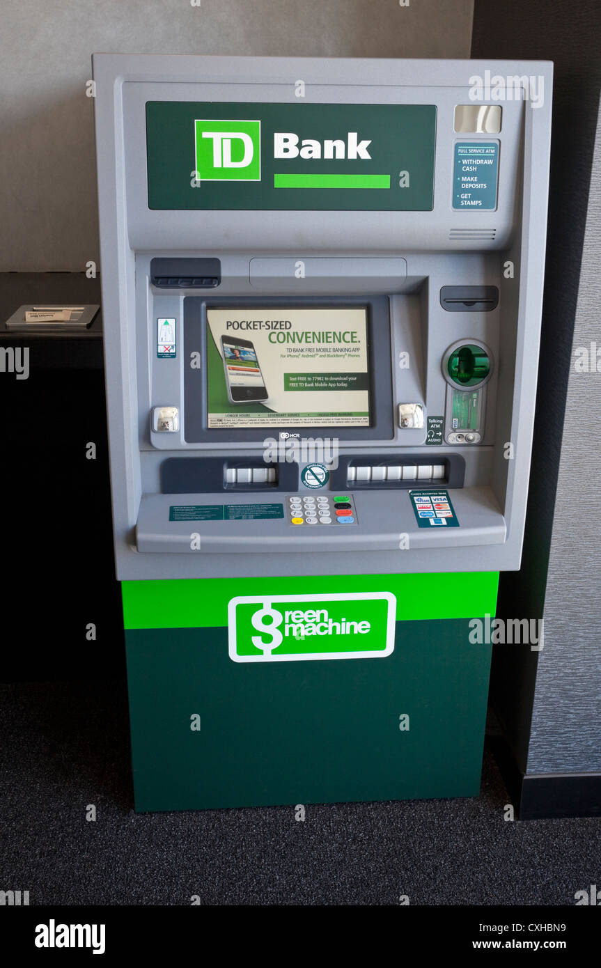 Td bank bancomat atm immagini e fotografie stock ad alta risoluzione ...