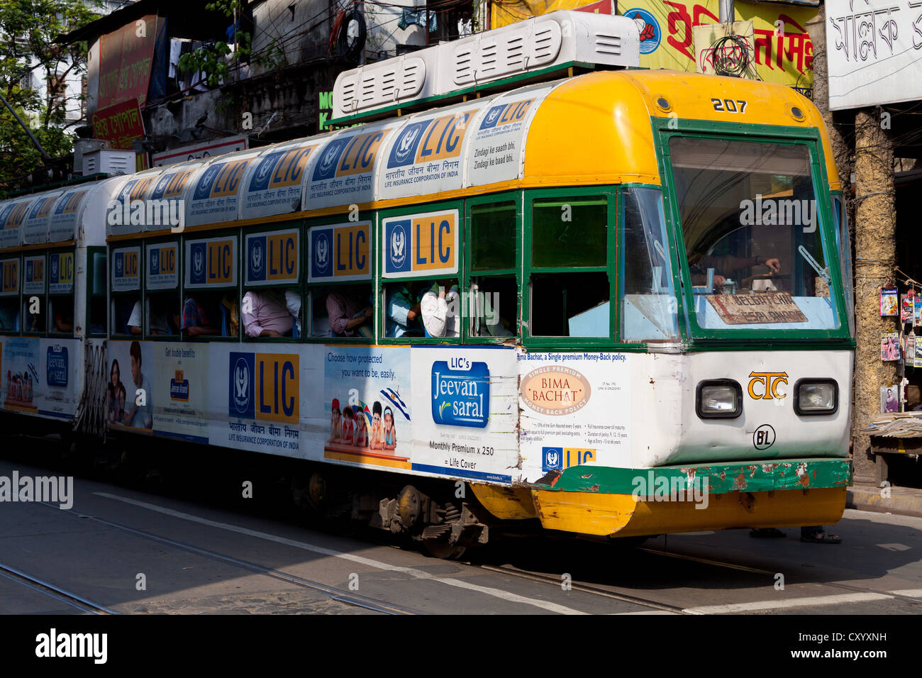 Tram dell'india immagini e fotografie stock ad alta risoluzione - Alamy