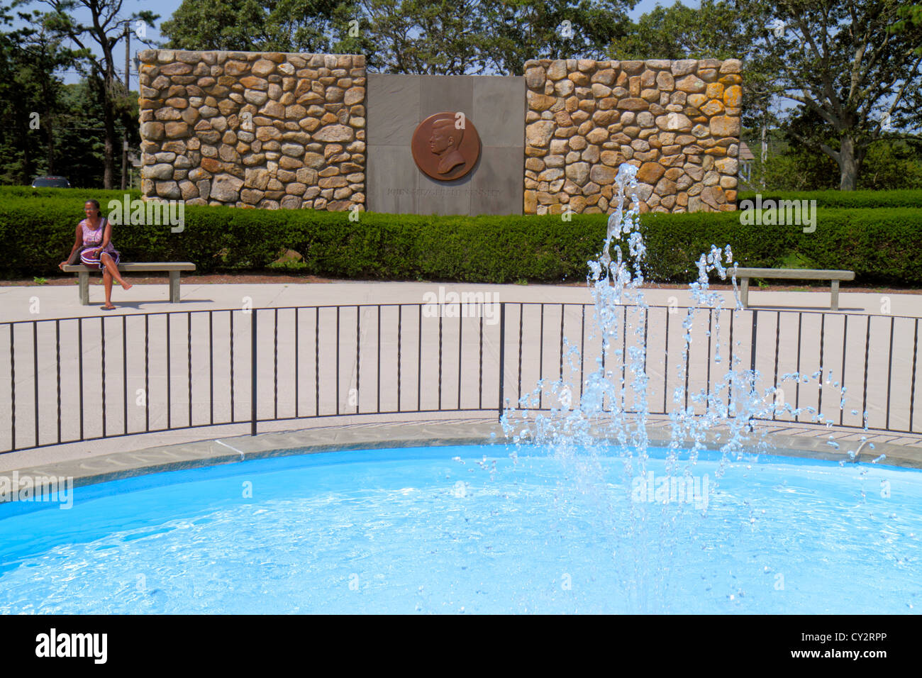 Cape Cod Massachusetts, Hyannis, Veterans Memorial Park, JFK Memorial ...