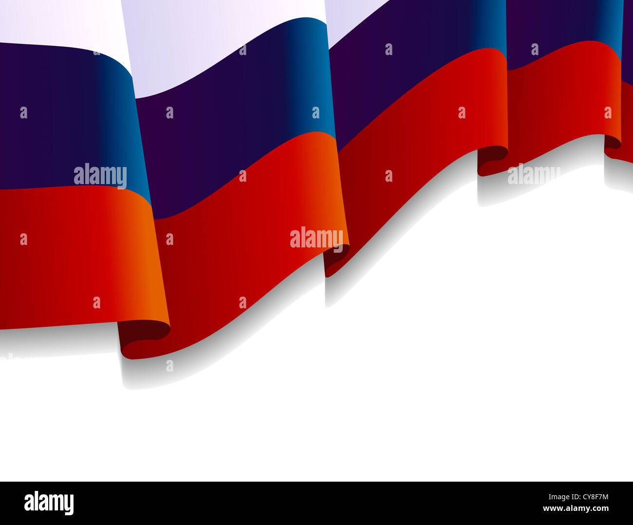 Bandiera russa immagini e fotografie stock ad alta risoluzione - Alamy