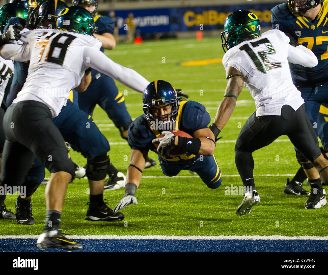 Cal football vs oregon state immagini e fotografie stock ad alta ...