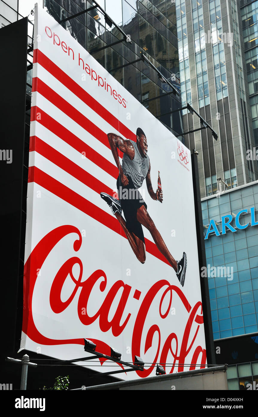 Coca cola advertisement america immagini e fotografie stock ad alta ...