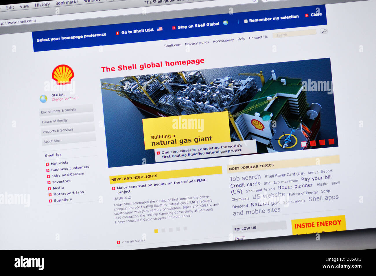 Shell fuelsave immagini e fotografie stock ad alta risoluzione - Alamy