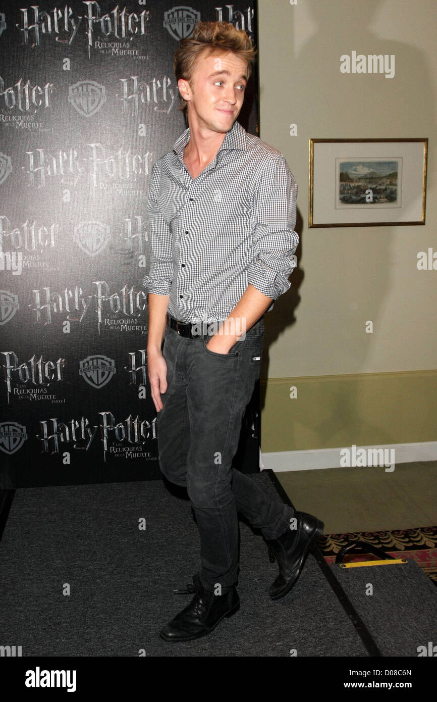 Tom Felton, che interpreta il ruolo di Draco Malfoy nei film di Harry ...