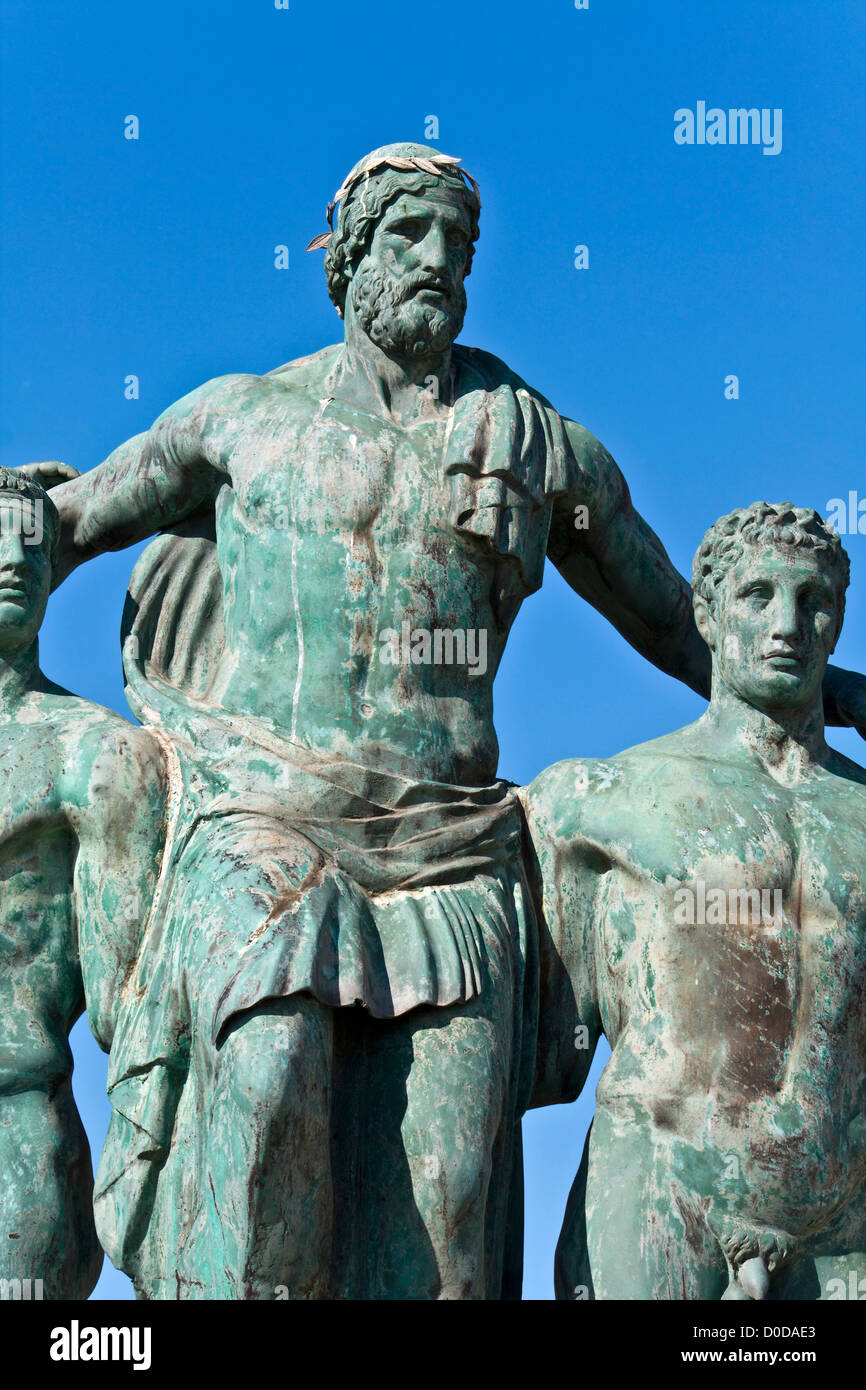 Statua in bronzo dell'antica grecia immagini e fotografie stock ad alta ...