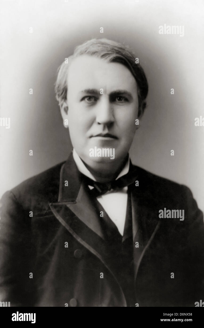 Thomas alva edison immagini e fotografie stock ad alta risoluzione - Alamy