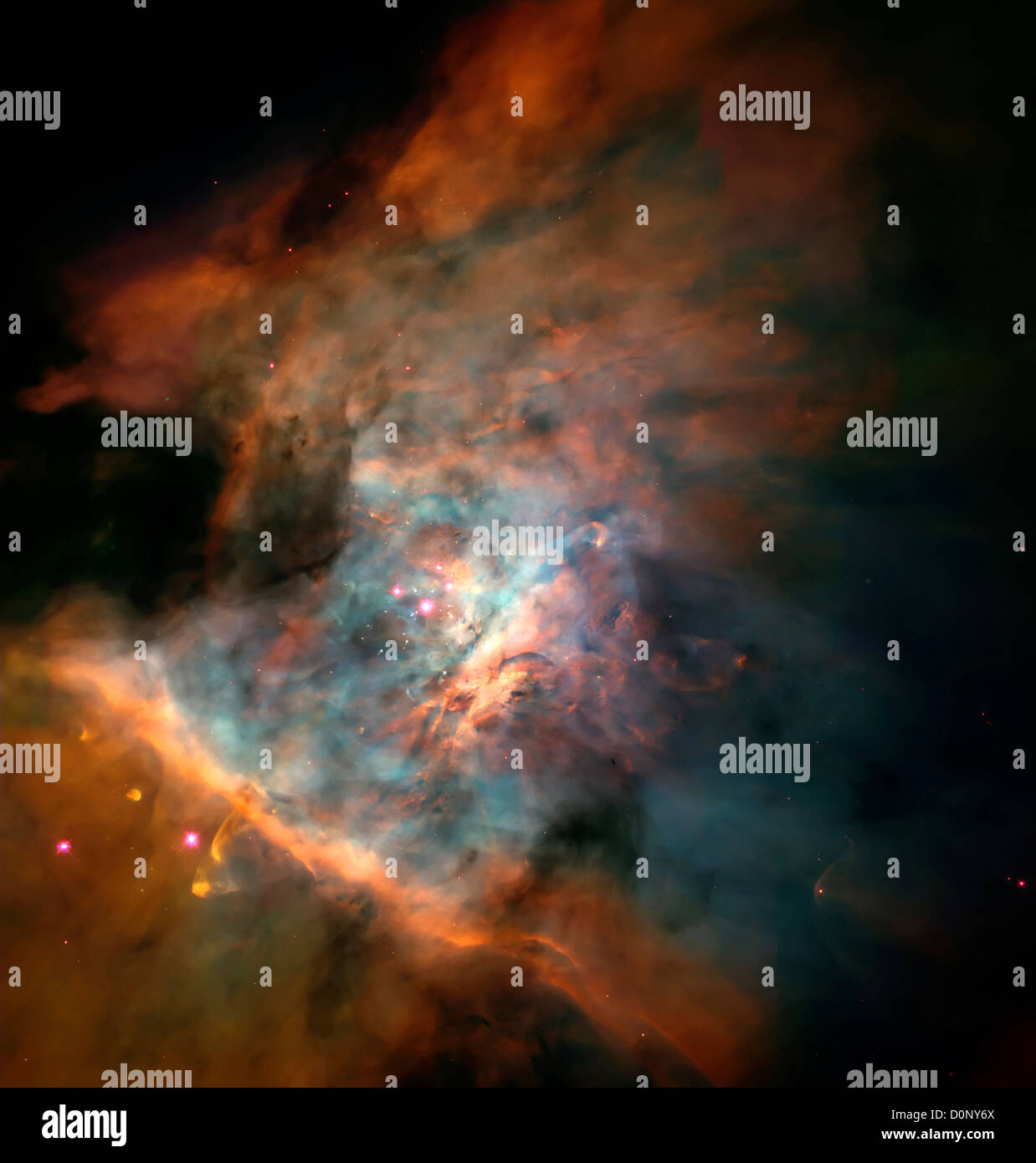 Orion nebula m 42 ngc 1976 immagini e fotografie stock ad alta ...