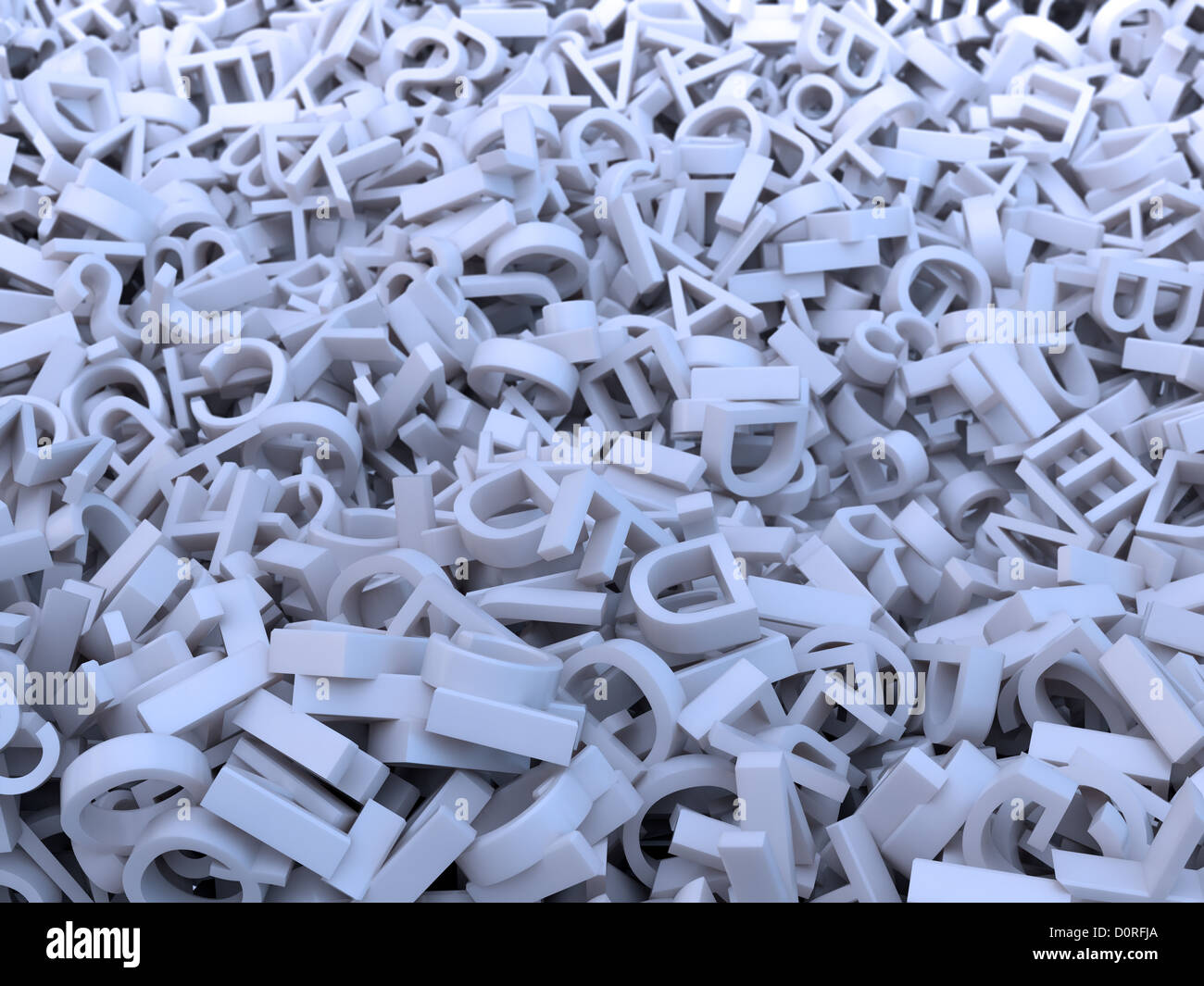 Tutte le lettere immagini e fotografie stock ad alta risoluzione - Alamy