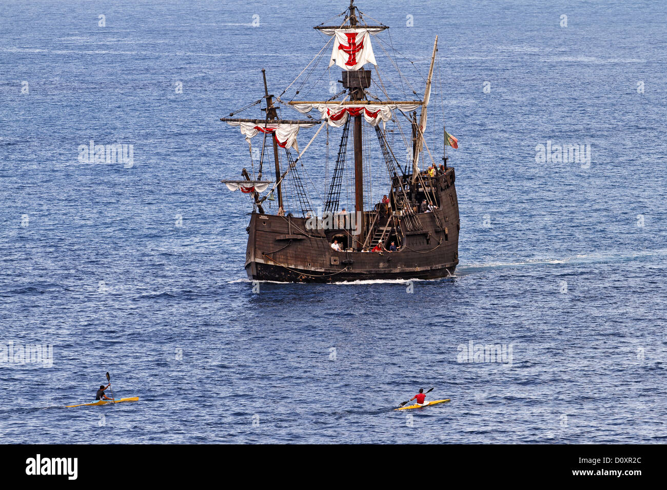 Replica di santa maria di christopher columbus immagini e fotografie ...