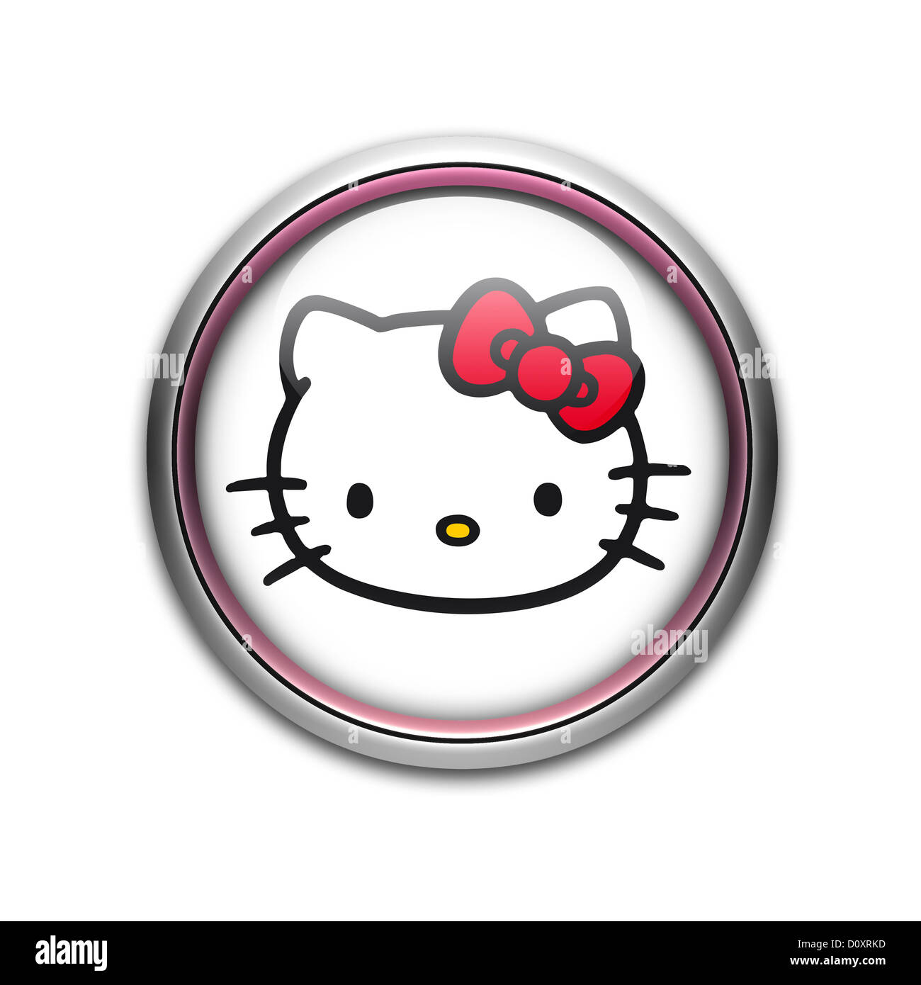 Hello kitty logo immagini e fotografie stock ad alta risoluzione - Alamy