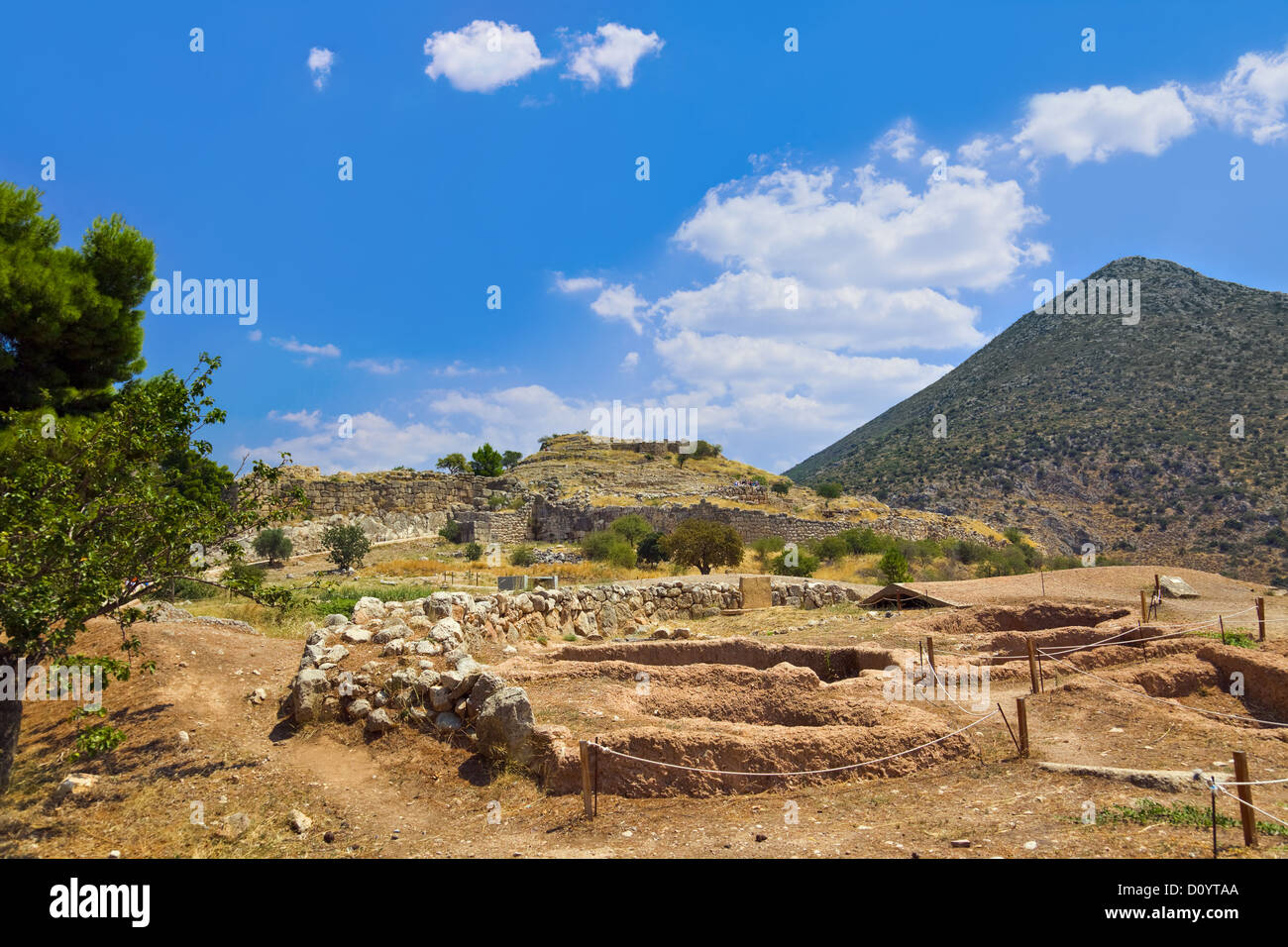 Micenea le rocche immagini e fotografie stock ad alta risoluzione - Alamy